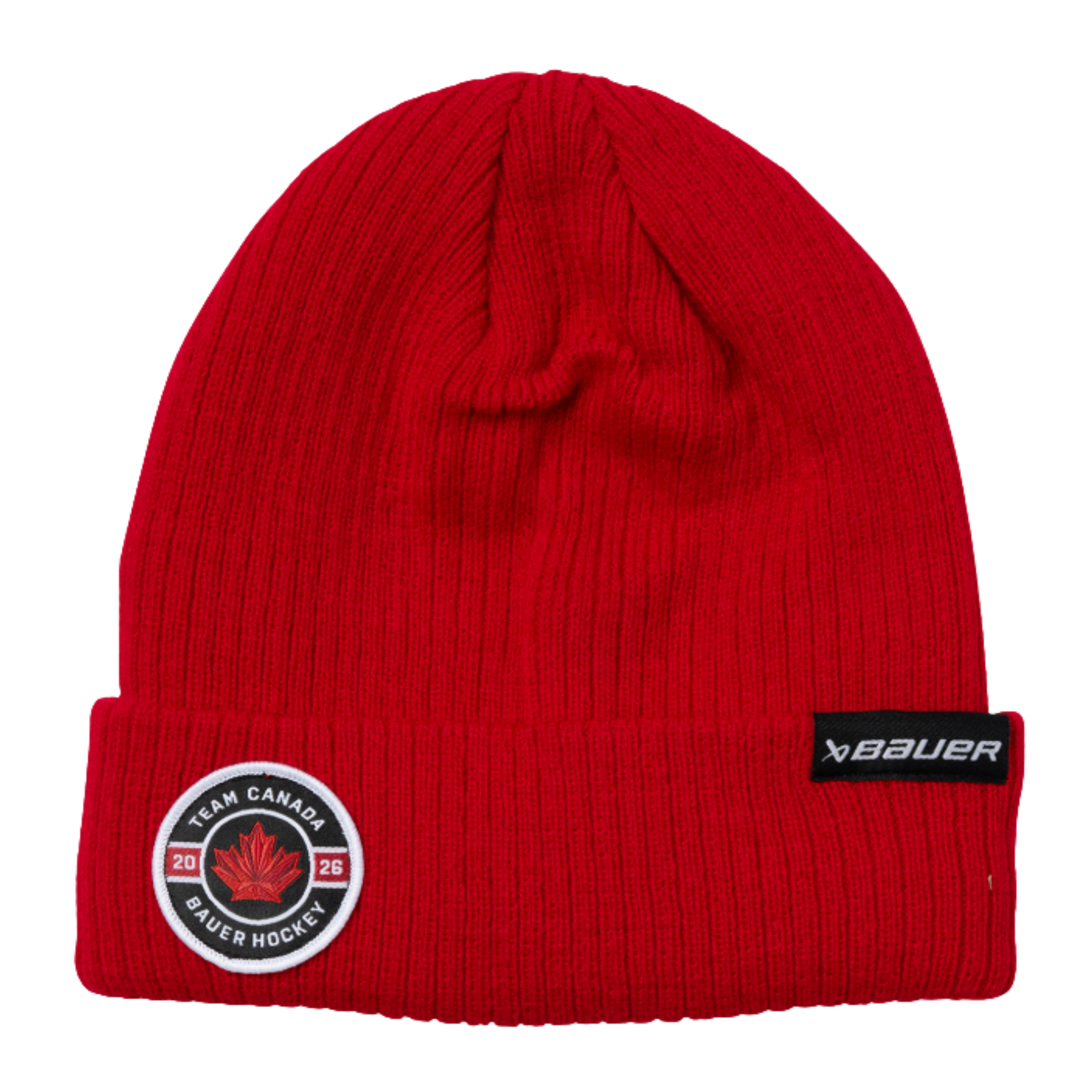 BAUER x Hockey Canada® Ribbed Toque - Winter Beanie – Skater's Edge ...