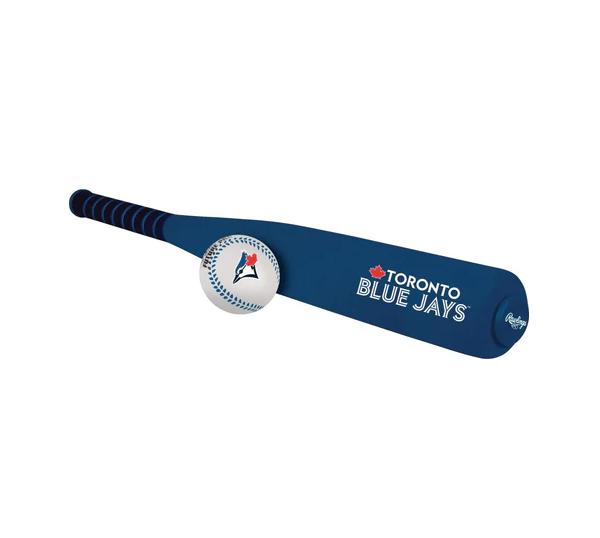 Rawlings Blue Jays Foam Bat & Ball Set – Skater's Edge Source for Sports